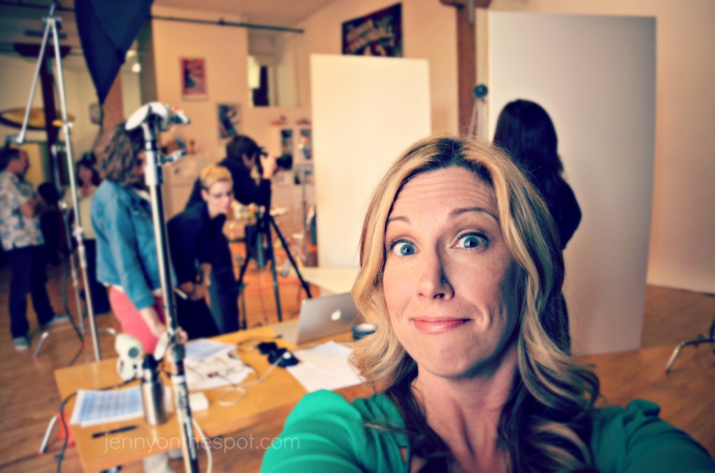 A part-time model. No. A ONE-time model. Wait. - Jenny On the Spot